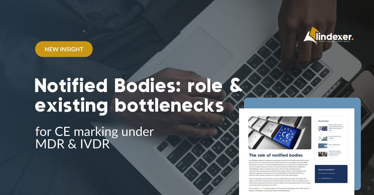 MDR & IVDR: Notified bodies’ role and key bottlenecks